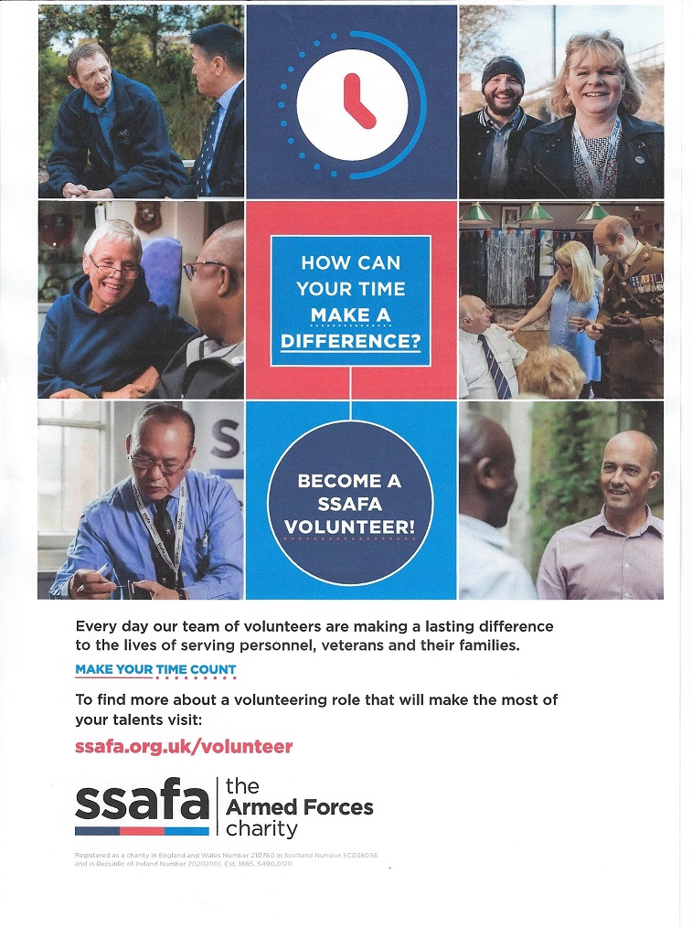 Become a SSAFA Volunteer... - Magor with Undy Town Council